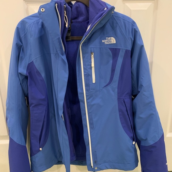 The North Face | Jackets & Coats | North Face 3 In Blue Ski Jacket With ...